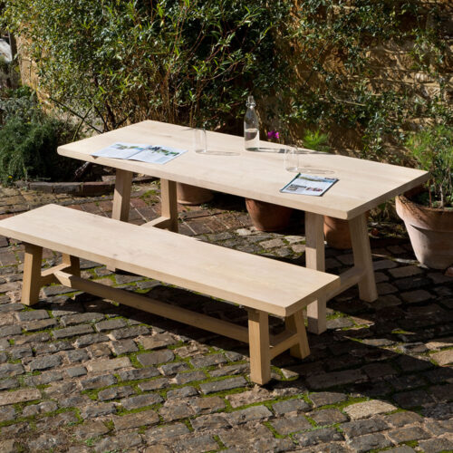 Traditional Wooden Garden Benches & Tables crafted from Oak, Iroko or ...