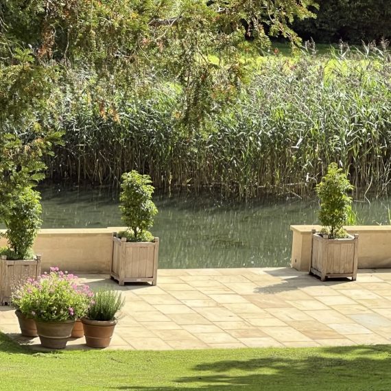 Classic Hertford Wooden Planter | Bespoke Hardwood