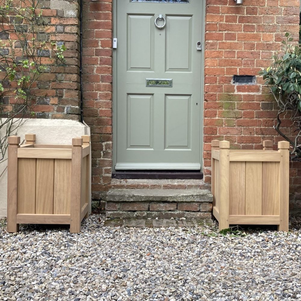 Classic Hertford Wooden Planter | Bespoke Hardwood