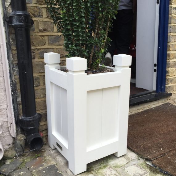 Classic Hertford Wooden Planter | Bespoke Hardwood